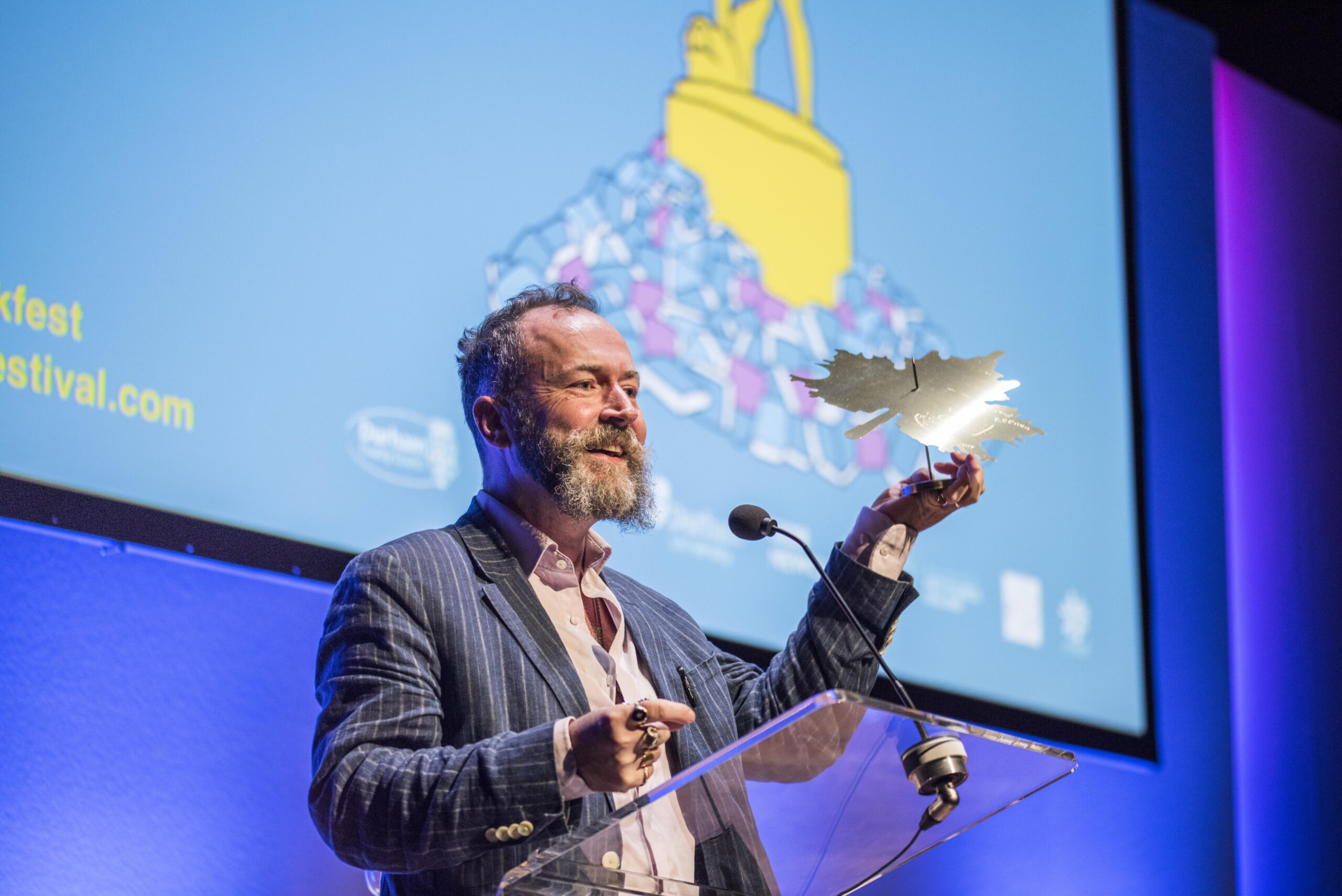 The Announcement of the Gordon Burn Prize 23/24 - New Writing North